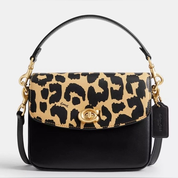 Coach | Bags | Coach Leopard Print Cassie Crossbody 9 Leopard Multi ...